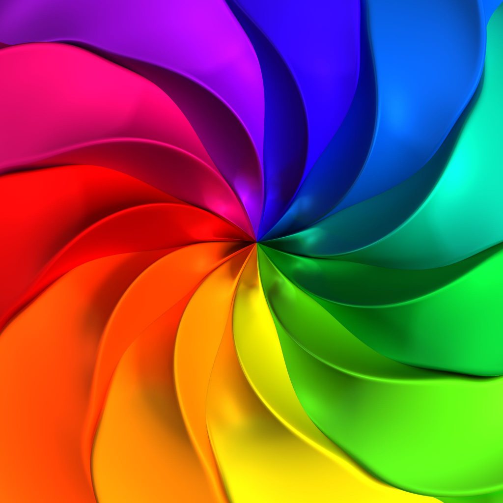 11964084 - colorful abstract twisted background 3d illustration - The ...